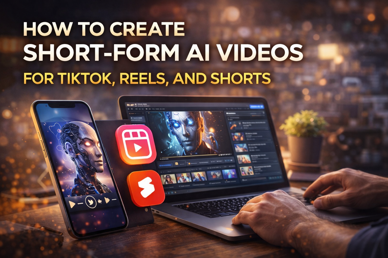How to Create Short-Form AI Videos for TikTok, Reels, and Shorts